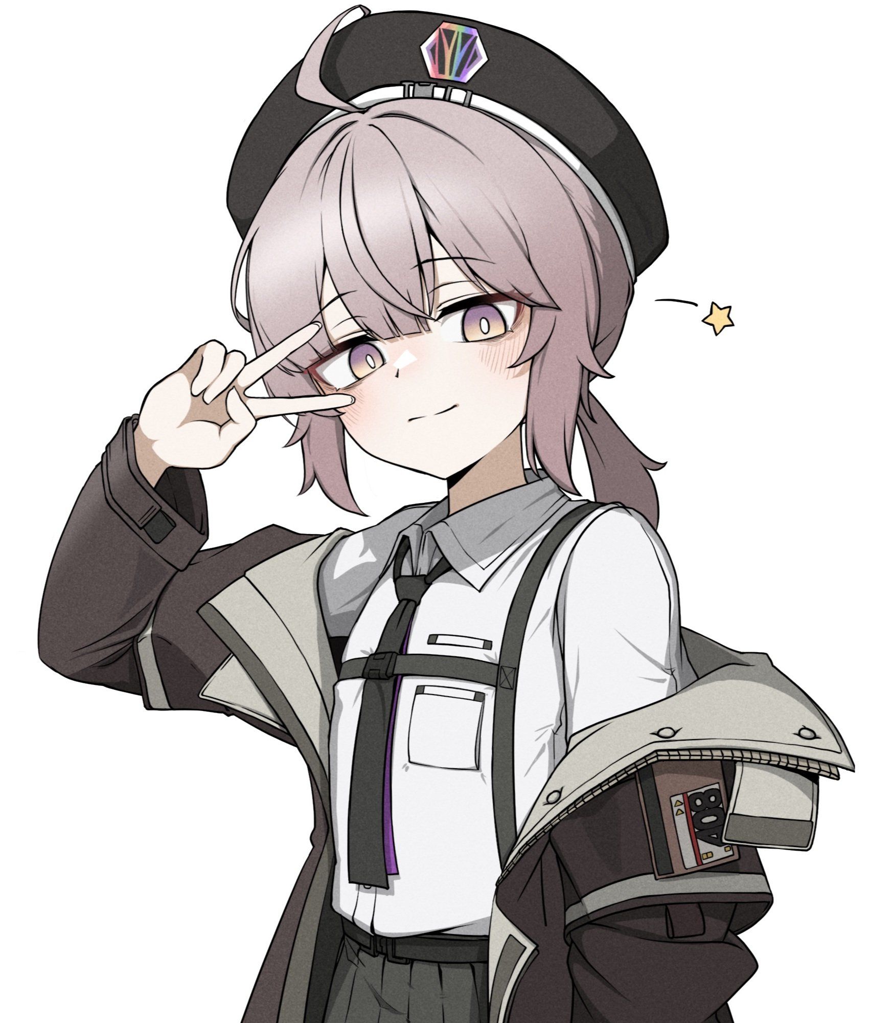 미밐: 유희 댄스 하는 귀여운 미백이